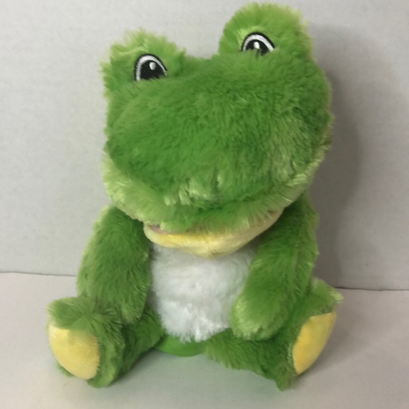 Dan Dee | Toys | Dan Dee Green Frog Croaking Hand Puppet Plush Moveable ...